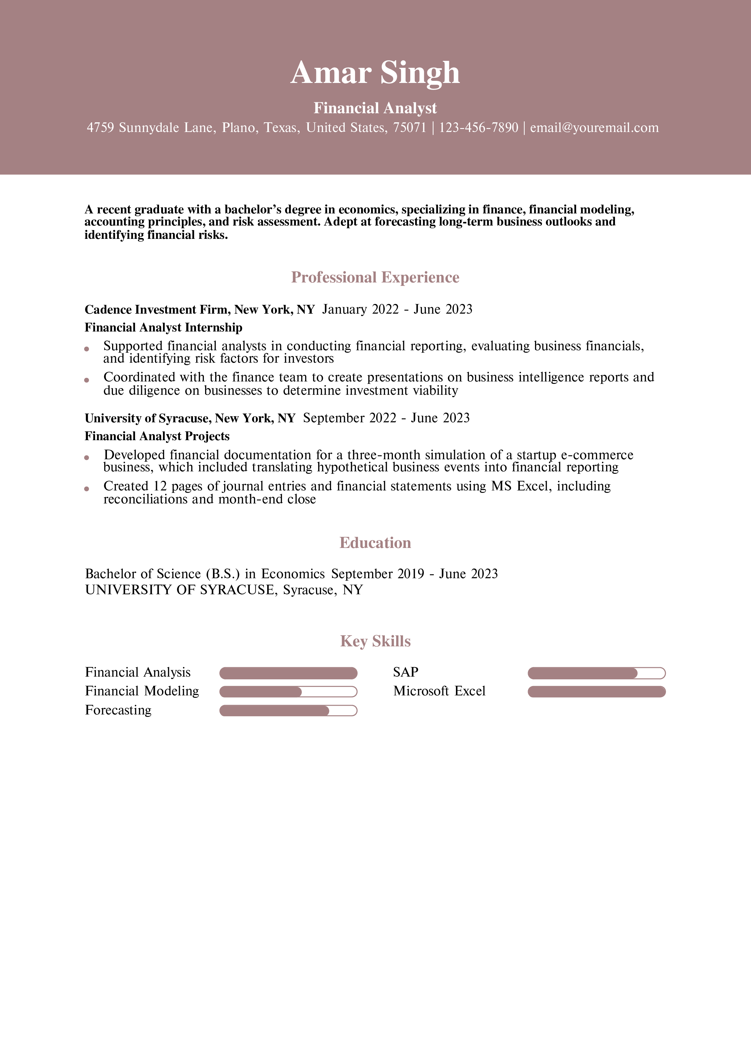 Student Resume Examples and Templates for 2024 - ResumeBuilder.com