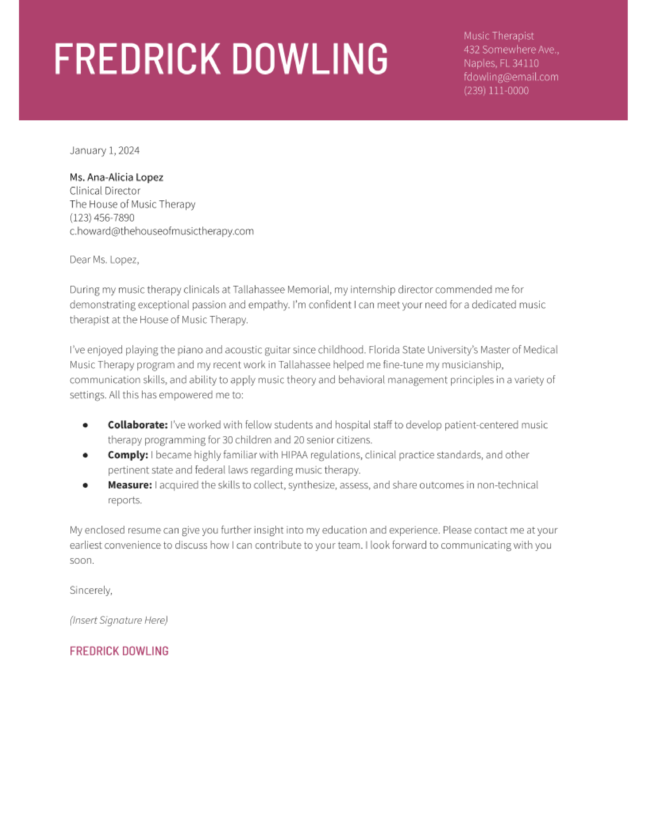 College Cover Letter Examples and Templates for 2024 - ResumeBuilder.com