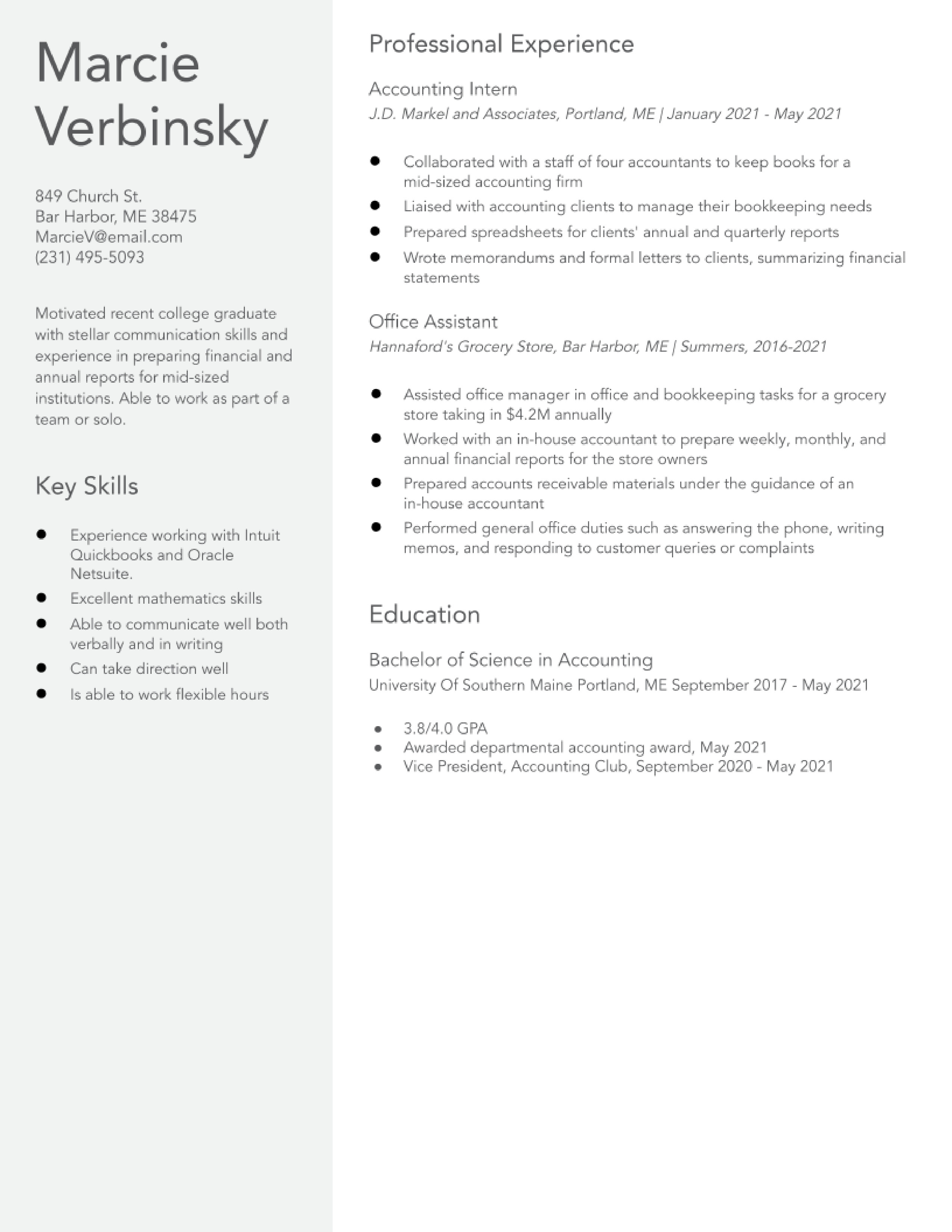Staff Accountant Resume Examples and Templates for 2024 - ResumeBuilder.com