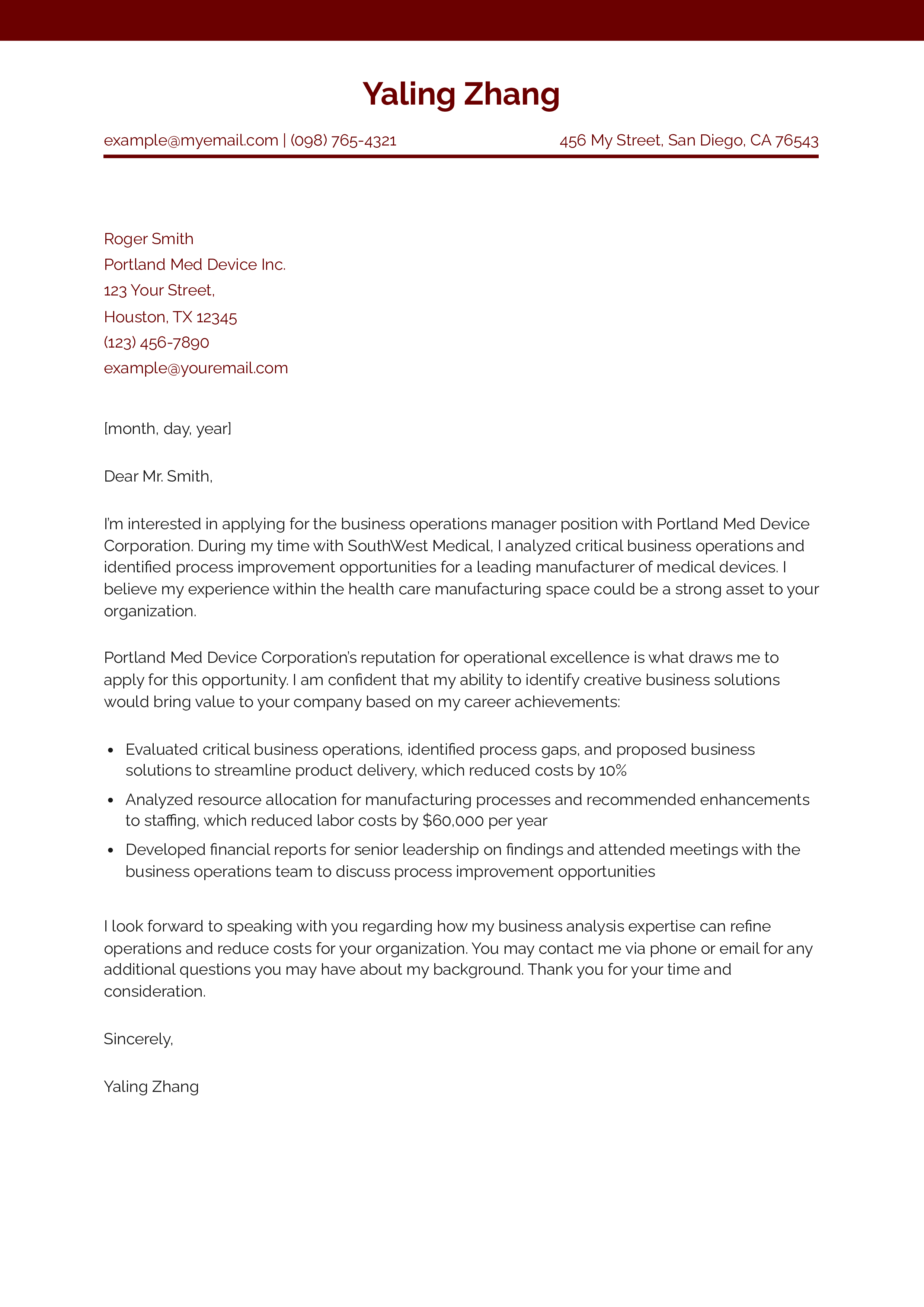 Business Cover Letter Examples and Templates for 2024 - ResumeBuilder.com