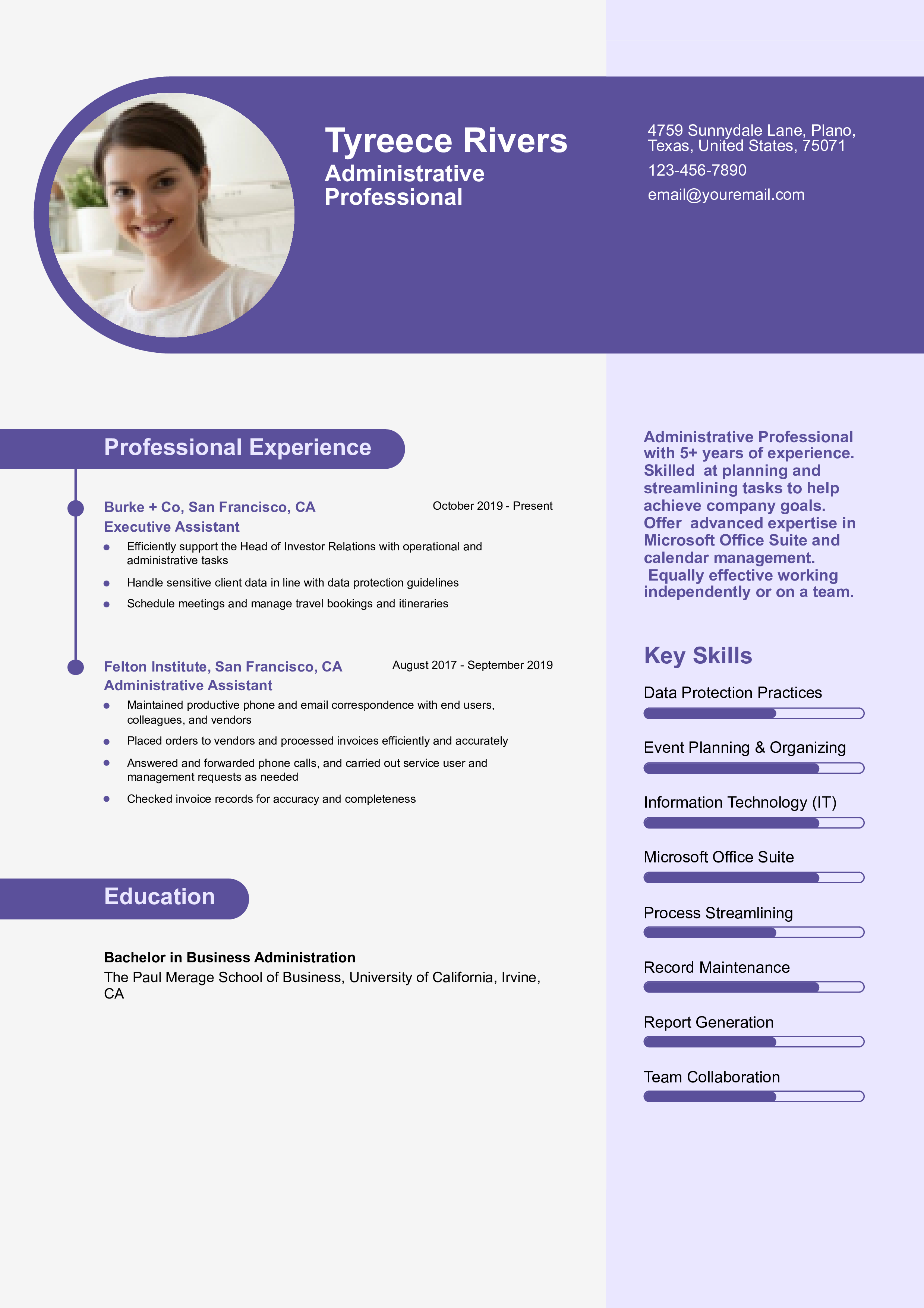 Office Assistant Resume Examples and Templates for 2024 - ResumeBuilder.com