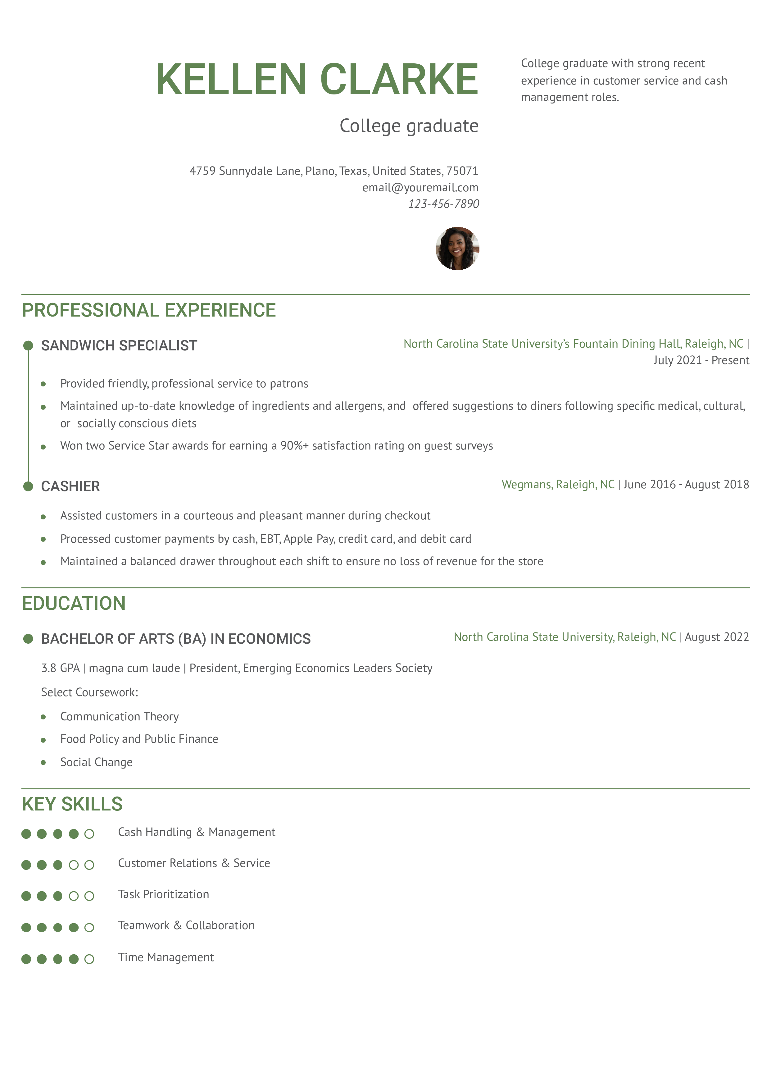 Starbucks Resume Examples and Templates for 2024 - ResumeBuilder.com