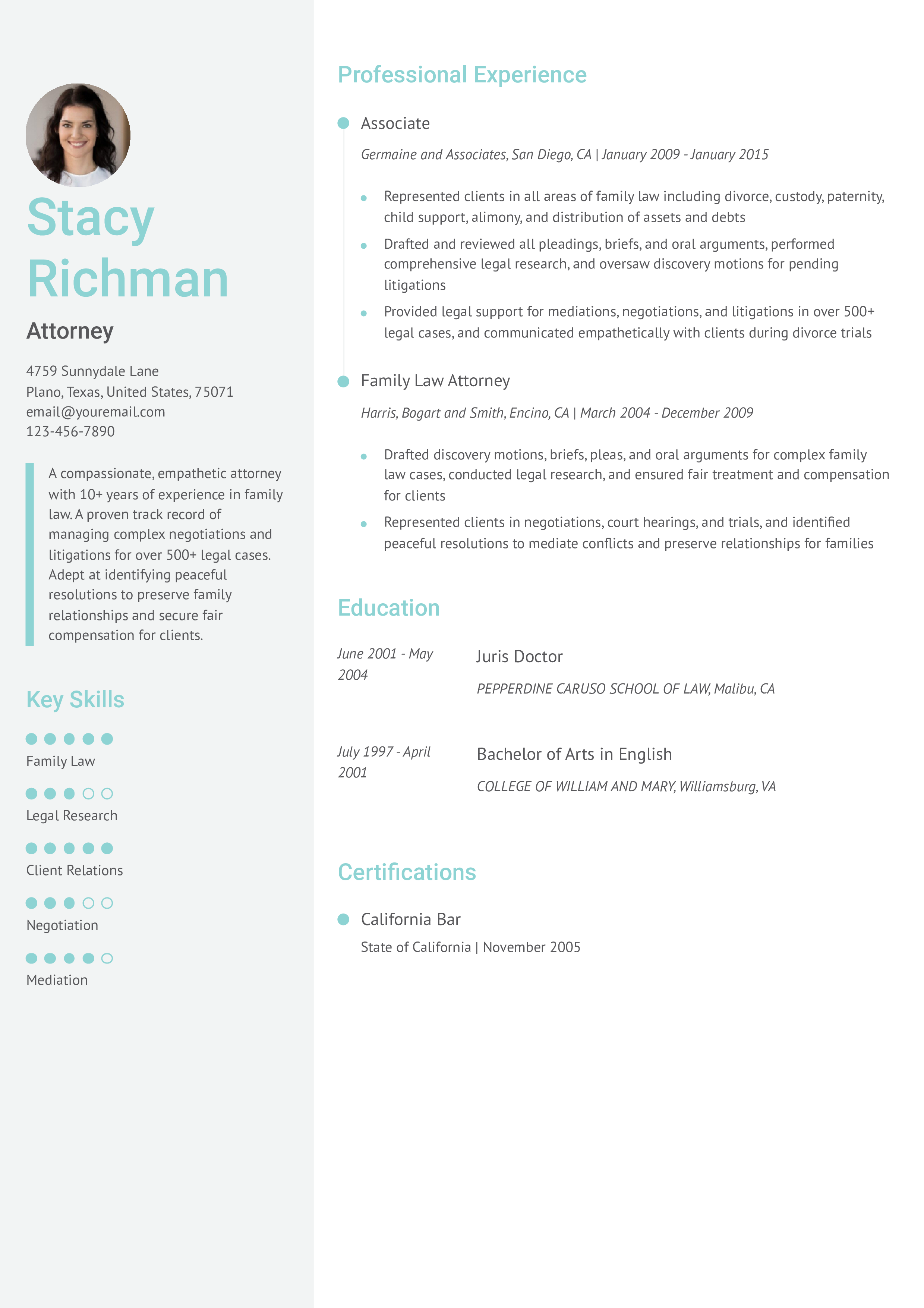 Stay-at-Home Parent Resume Examples and Templates for 2024 ...