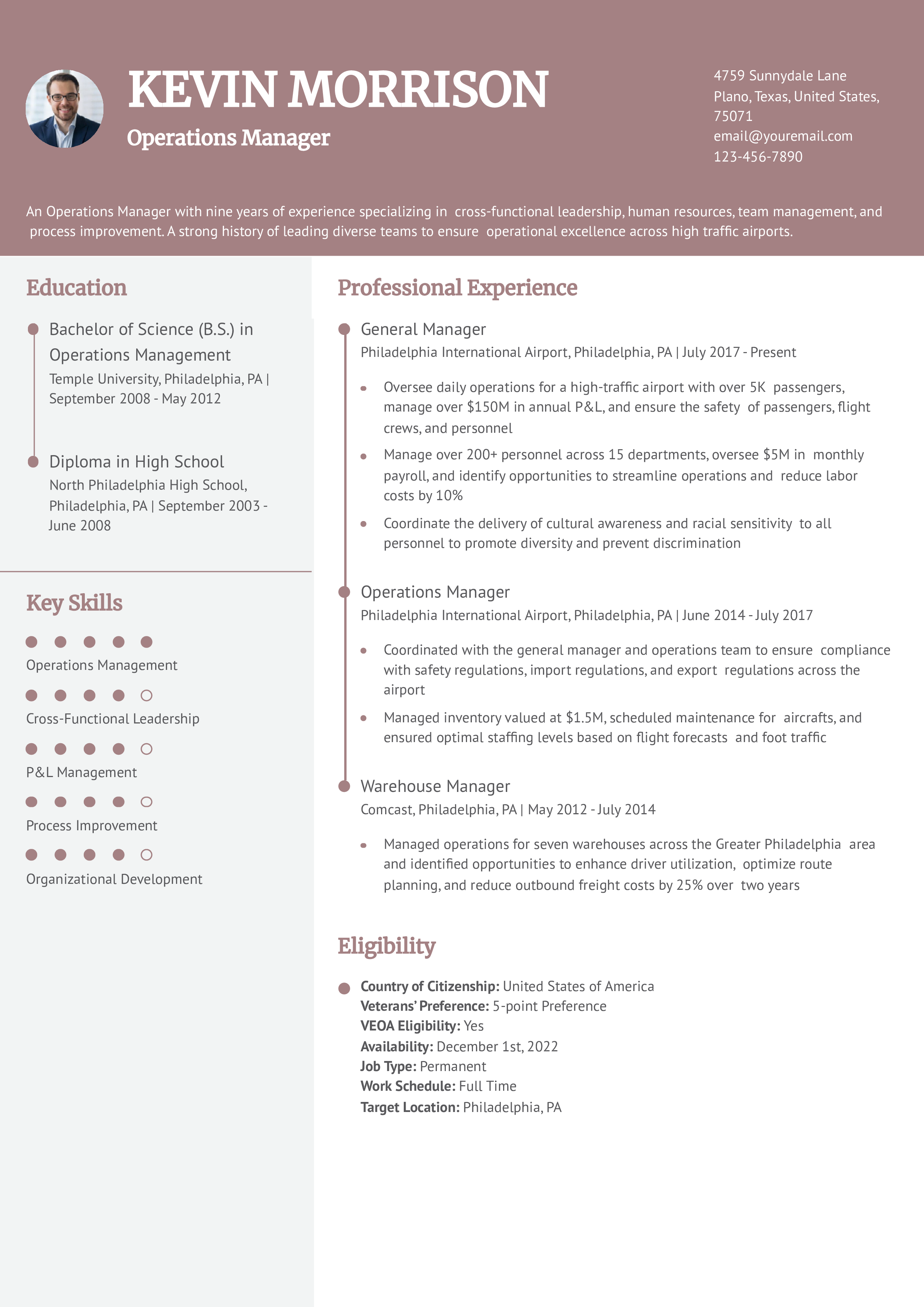 Federal Resume Examples and Templates for 2024 - ResumeBuilder.com