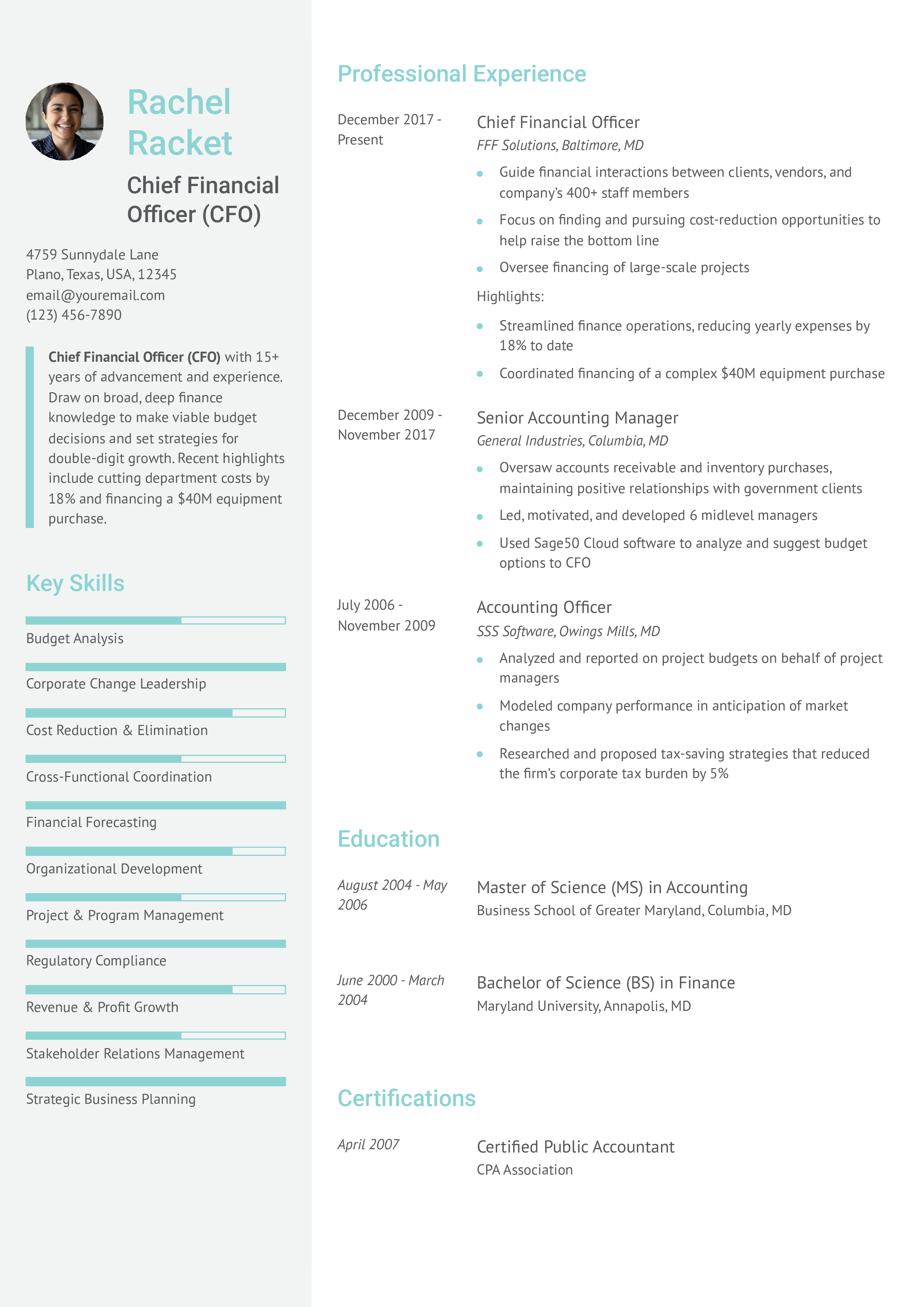 Professional Resume Examples and Templates for 2024 - ResumeBuilder.com