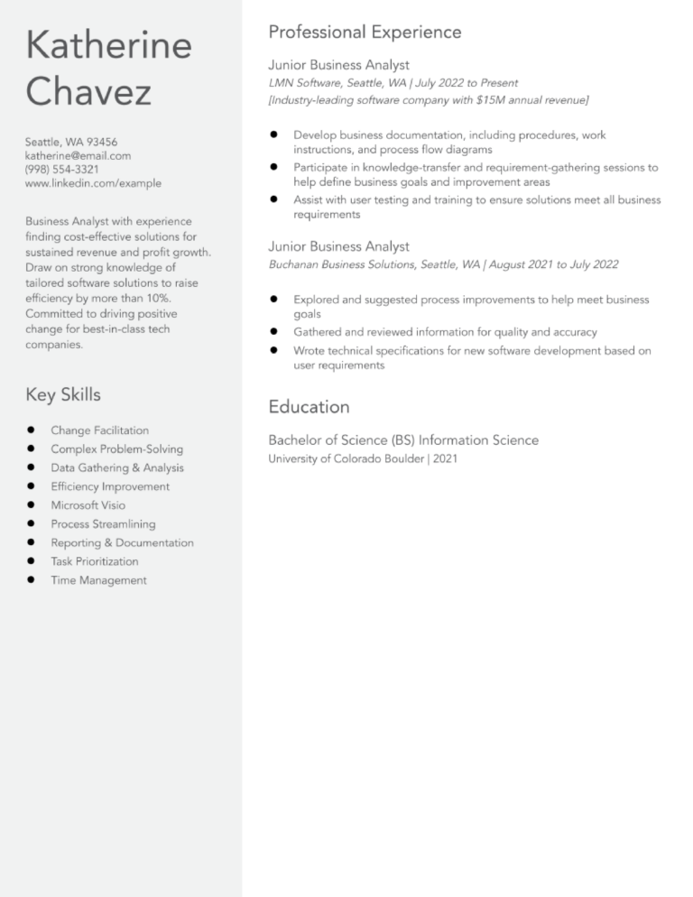 Free Resume Examples and Sample Resumes for All Jobs in 2024 ...