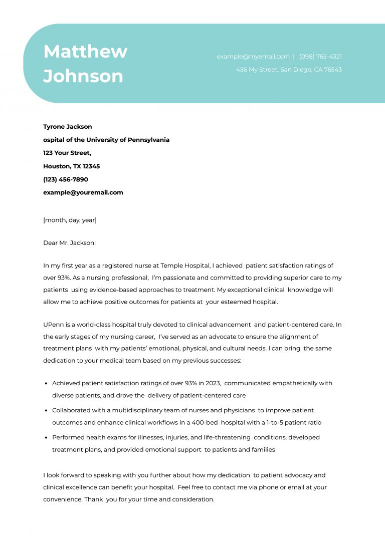 New Graduate Rn Cover Letter Labor And Delivery Nurse Cover Letter