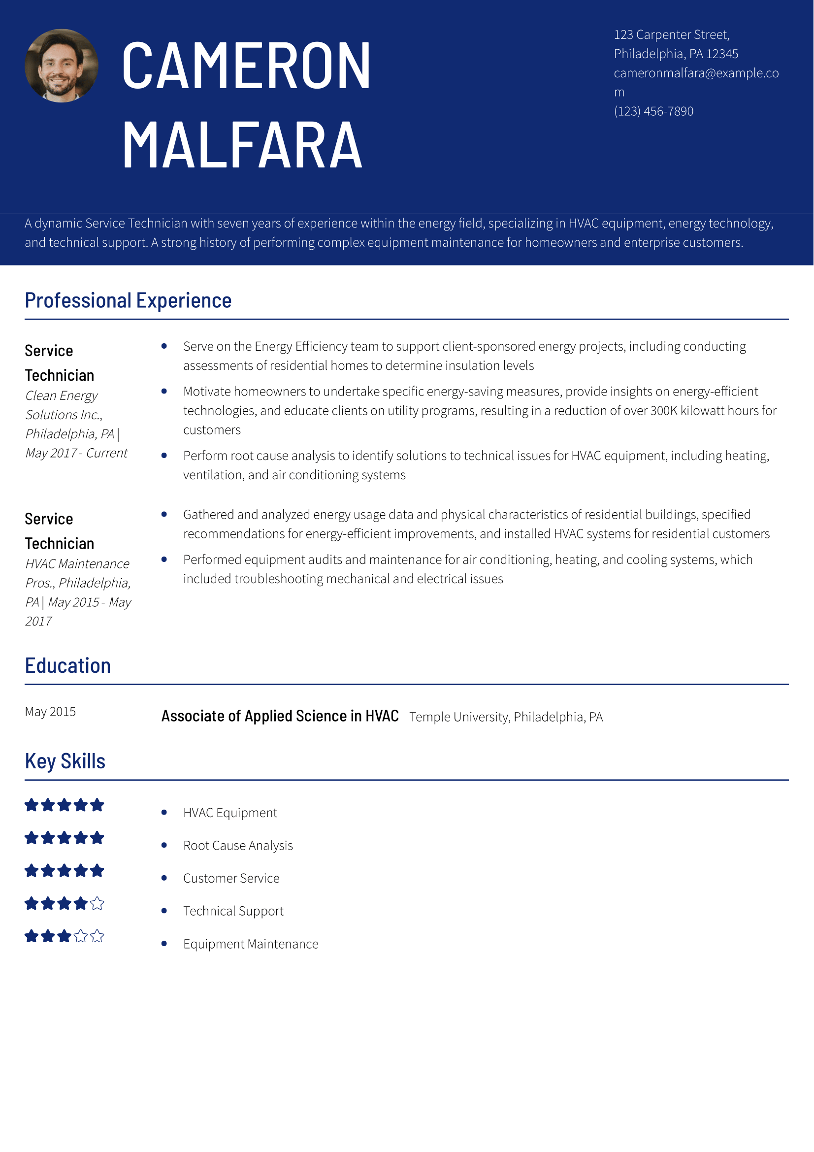 Mechanic Resume Examples and Templates for 2025 - ResumeBuilder.com