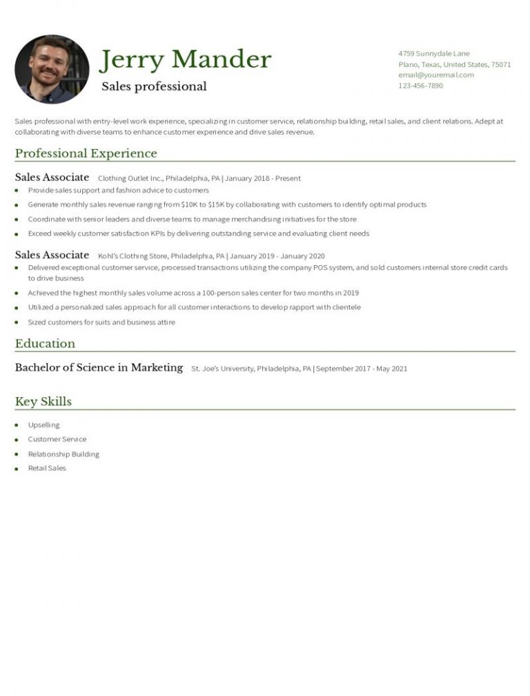 Sales Account Executive Resume Examples and Templates for 2024 ...
