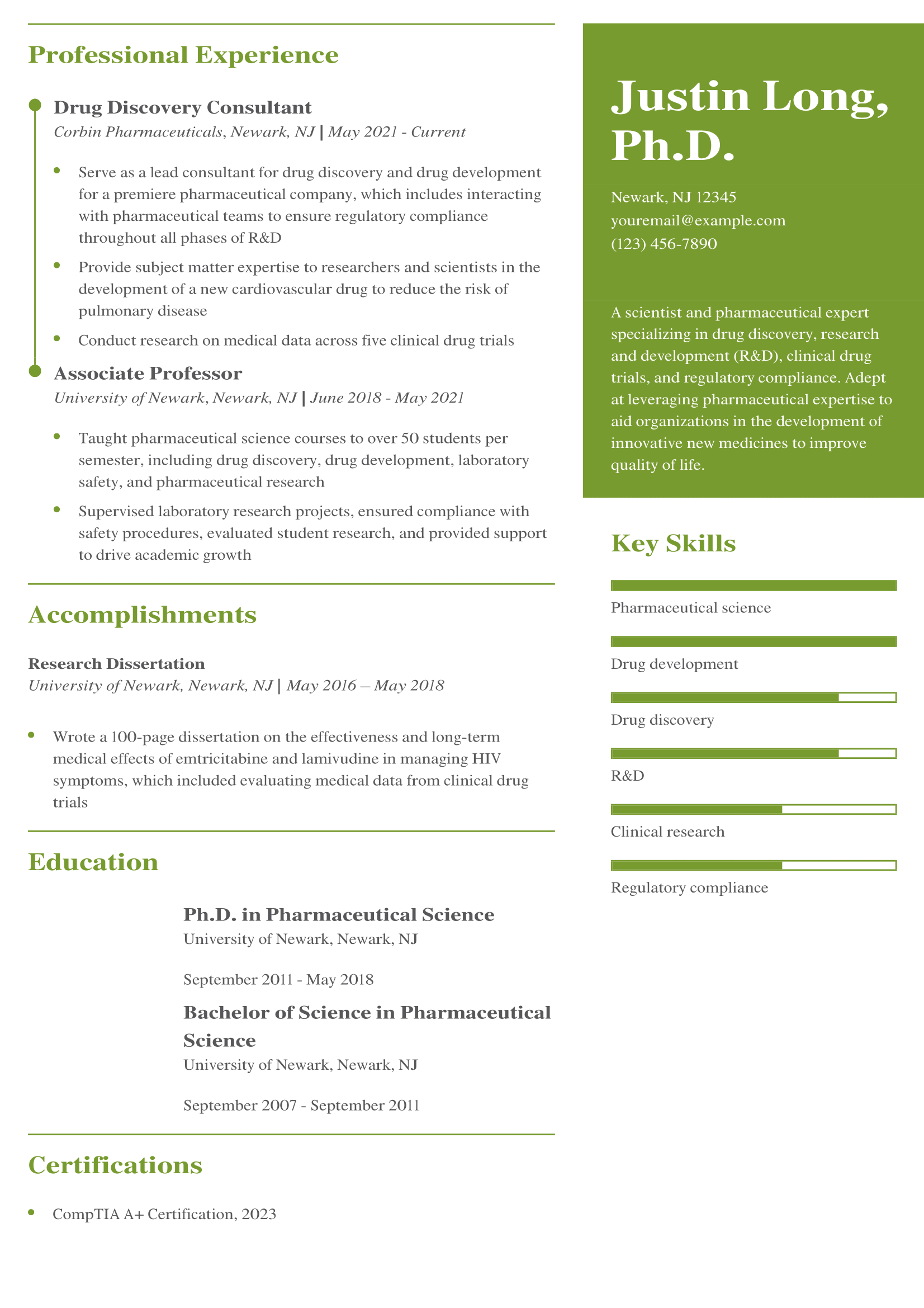 Graduate School Resume Examples and Templates for 2024 - ResumeBuilder.com