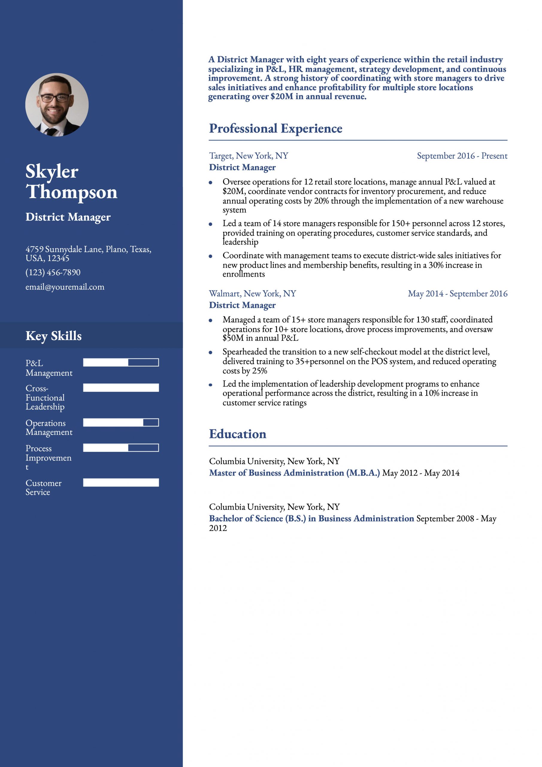 District Manager Resume Examples and Templates for 2024 - ResumeBuilder.com