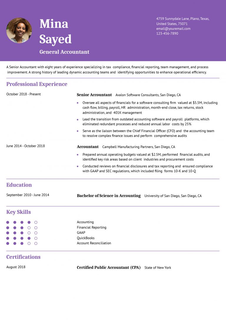 Accountant Cv How To Write A Flawless Accountant CV [Sample Included]?