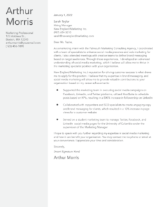 High School Cover Letter Examples and Templates for 2024 ...