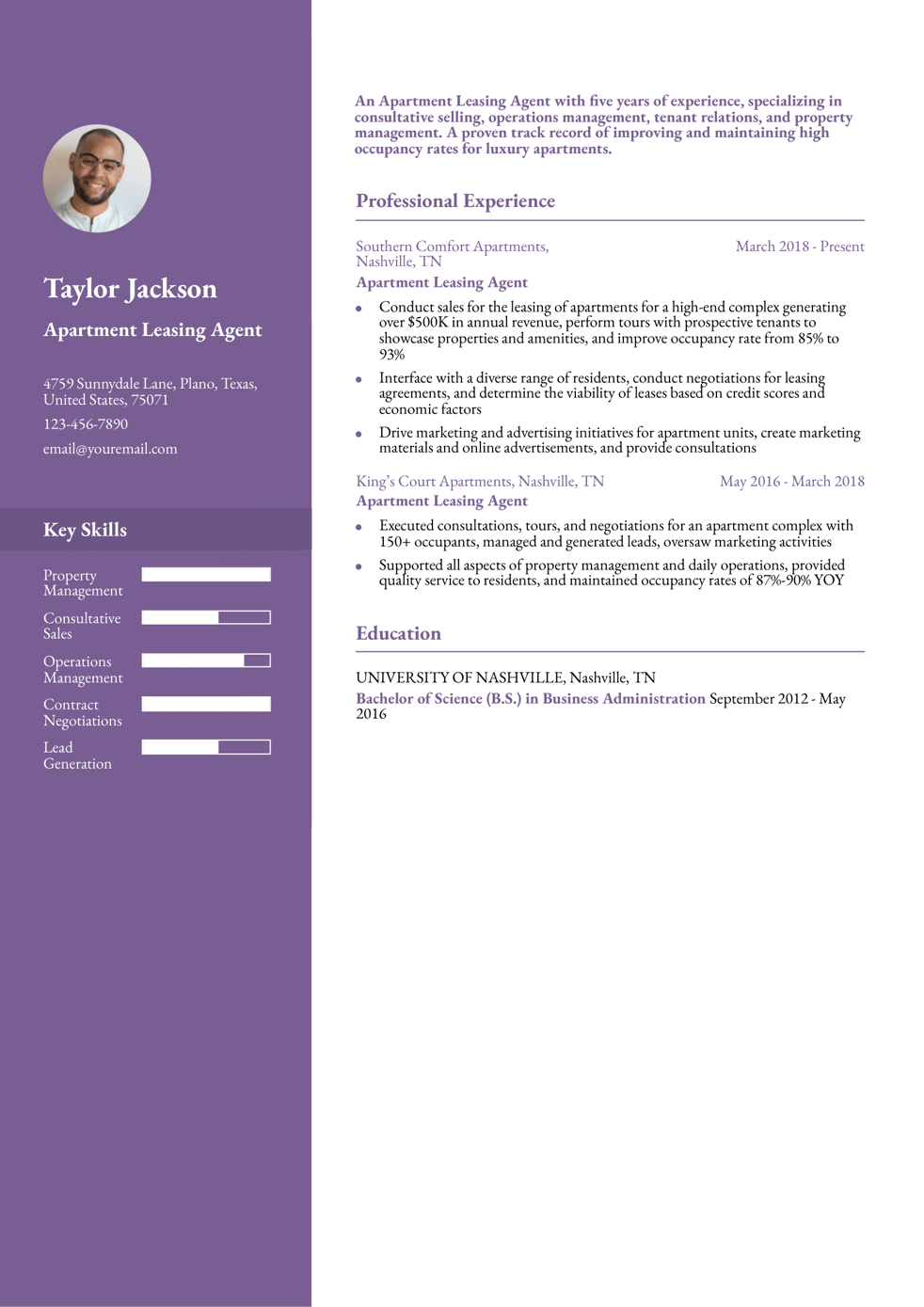 9 Real Estate Agent Resume Examples and Templates for 2025 ...