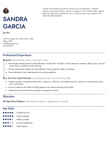 Janitor Resume Examples and Templates for 2024 - ResumeBuilder.com