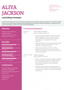 Senior Software Engineer Resume Examples and Templates for 2024 ...