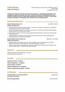 Health Care Management Resume Examples and Templates for 2024 ...