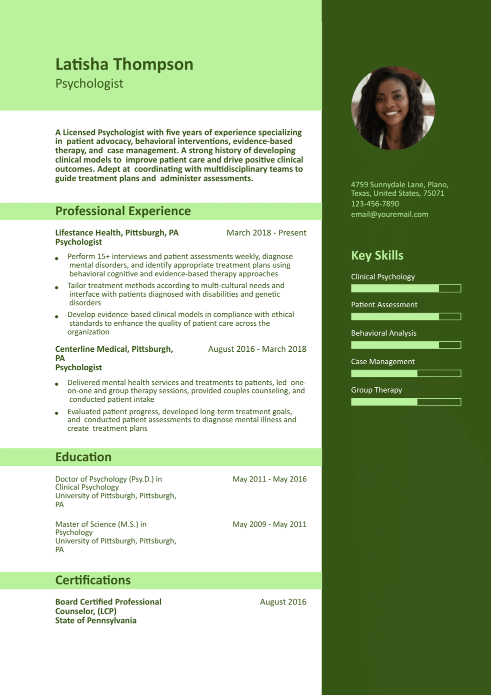 12 Medical Resume Examples and Templates for 2025 - ResumeBuilder.com