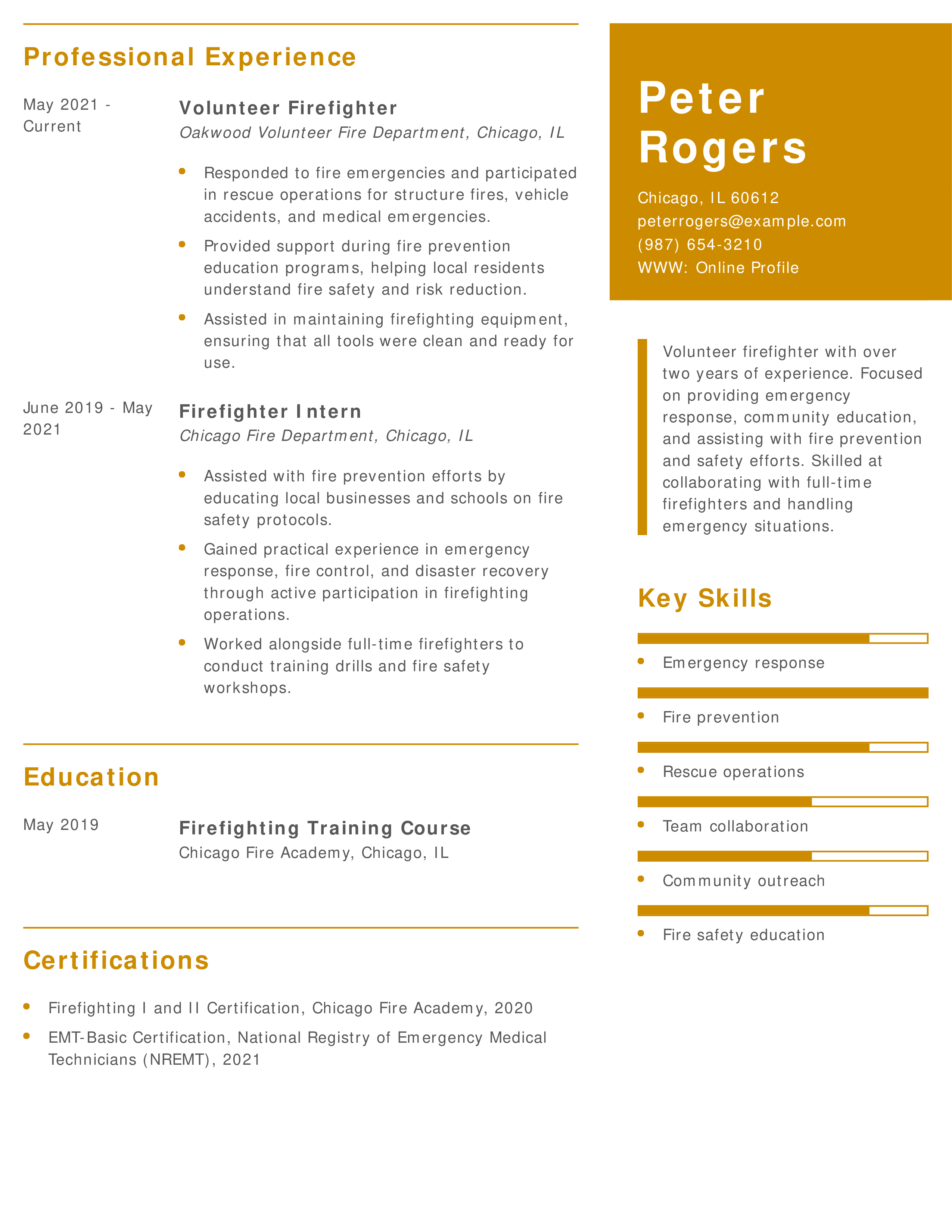 Firefighter Resume Templates Best Traditional Resume Templates For